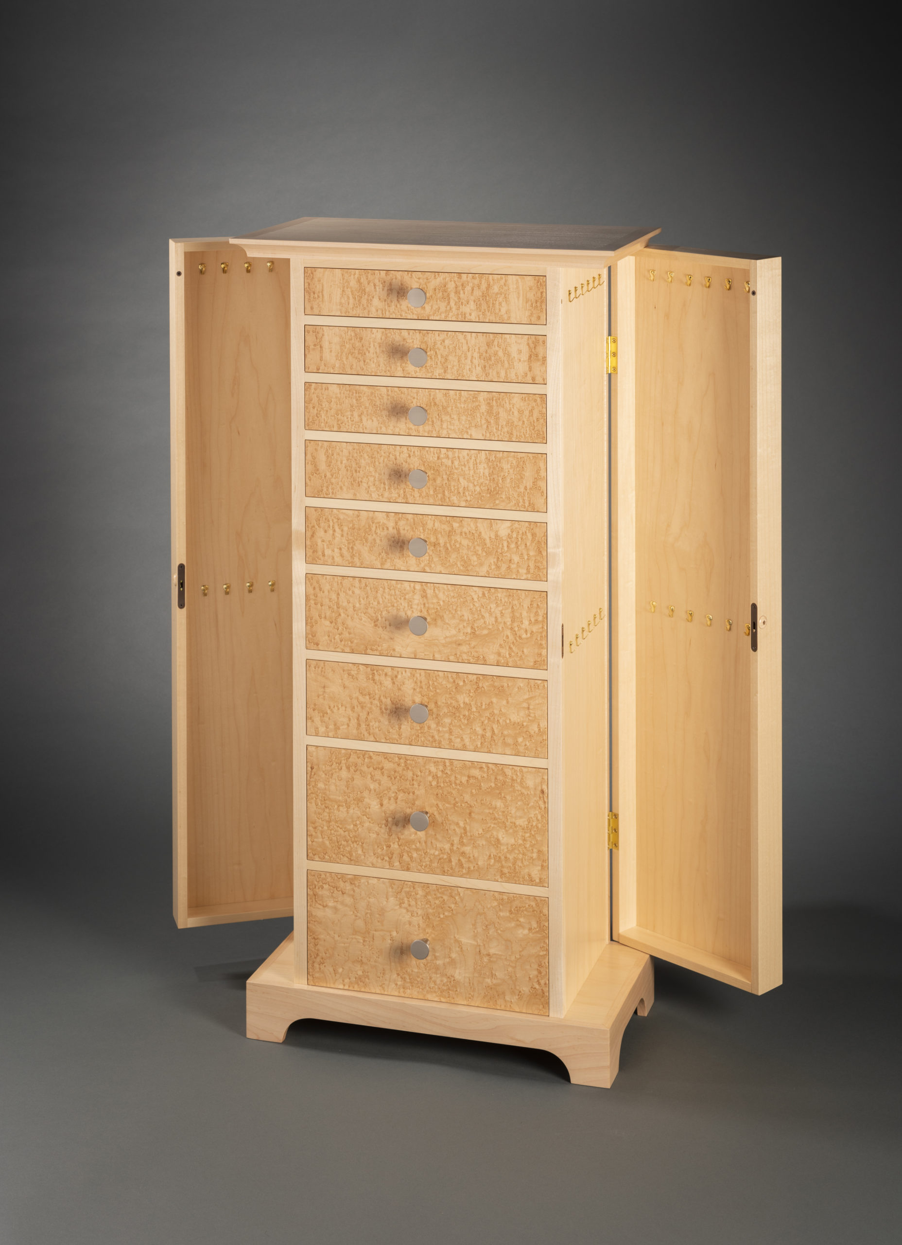 Jewelry Armoires - Cyma Furniture—Custom Designed and Handcrafted Furniture